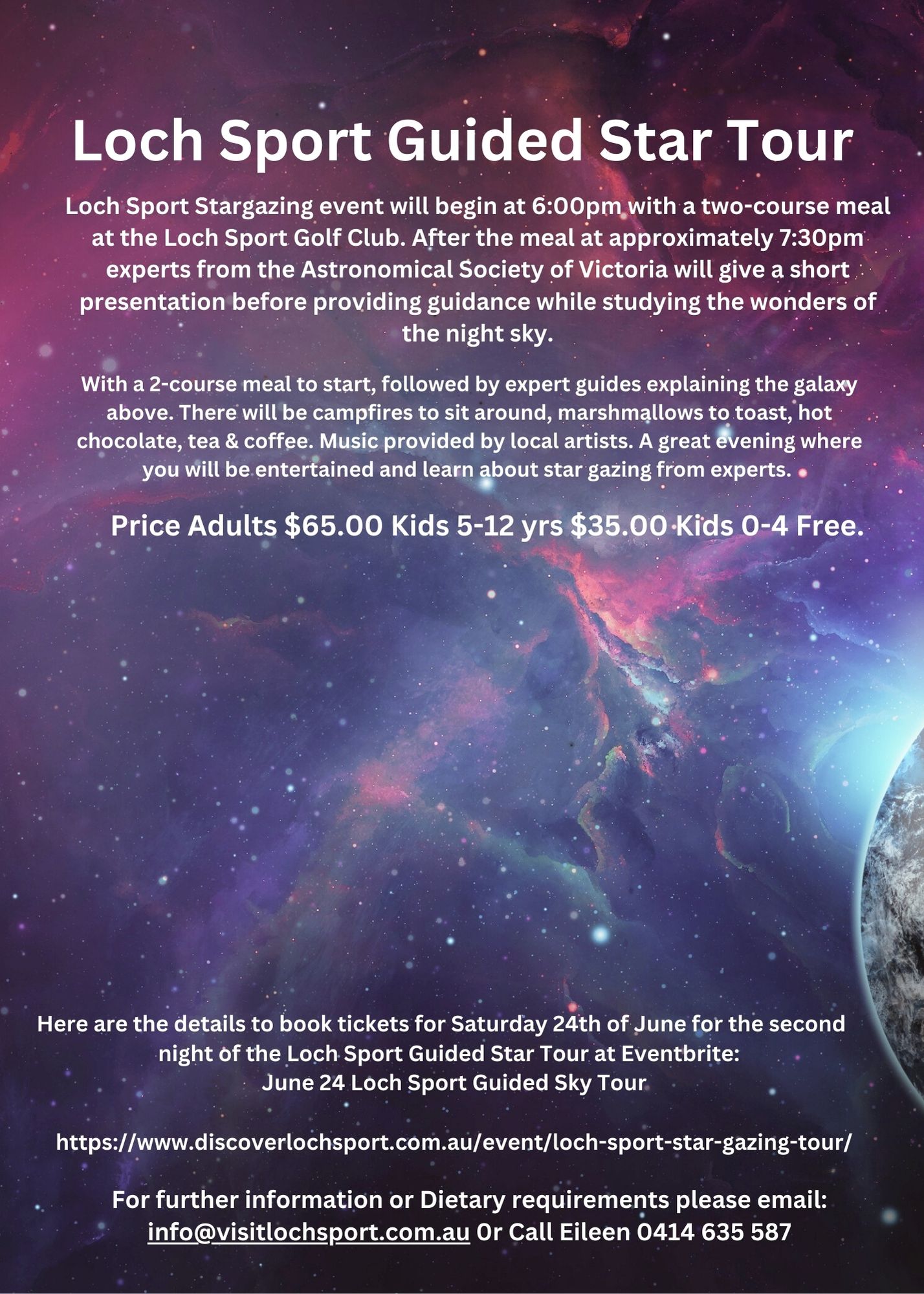 Events from July 6 – June 10 – Discover Loch Sport